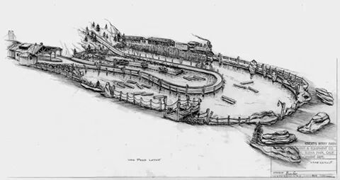 Throwback - Old Timber Mountain Log Ride and its Construction