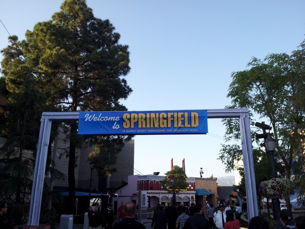 Universal Studios Hollywood - Springfield Opening