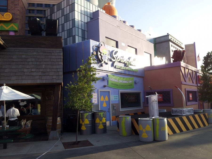 Universal Studios Hollywood - Springfield Opening