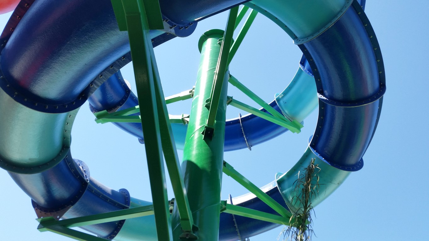 Python Plunge Opens at Six Flags Hurricane Harbor - Coaster Kings