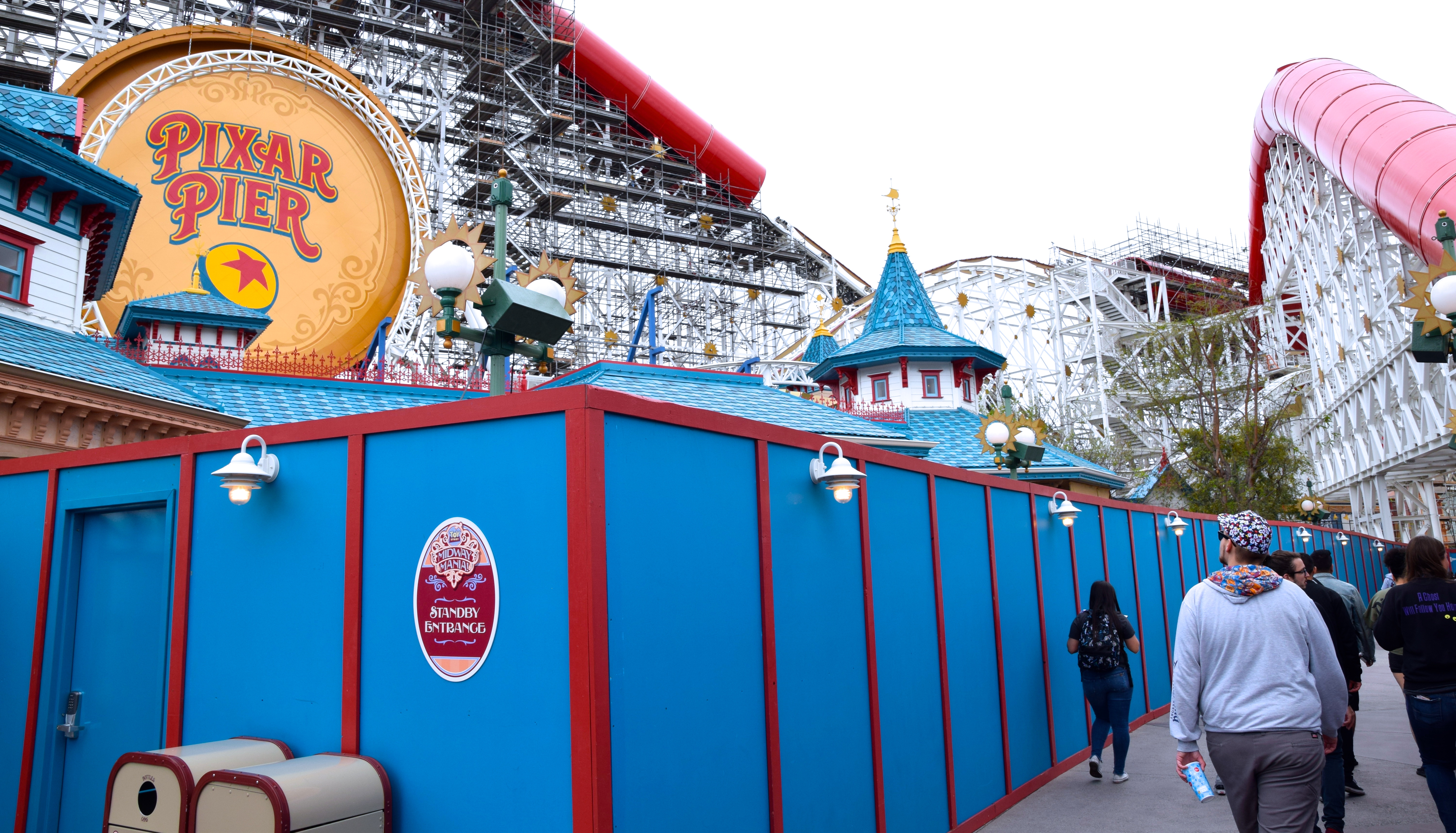 Pixar Pier at Disneyland Resort - Coaster Kings