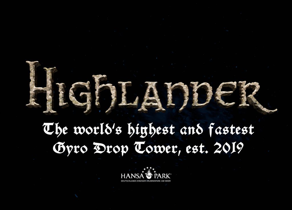Highlander at Hansa-Park - The World's Highest Gyro Drop Tower ...