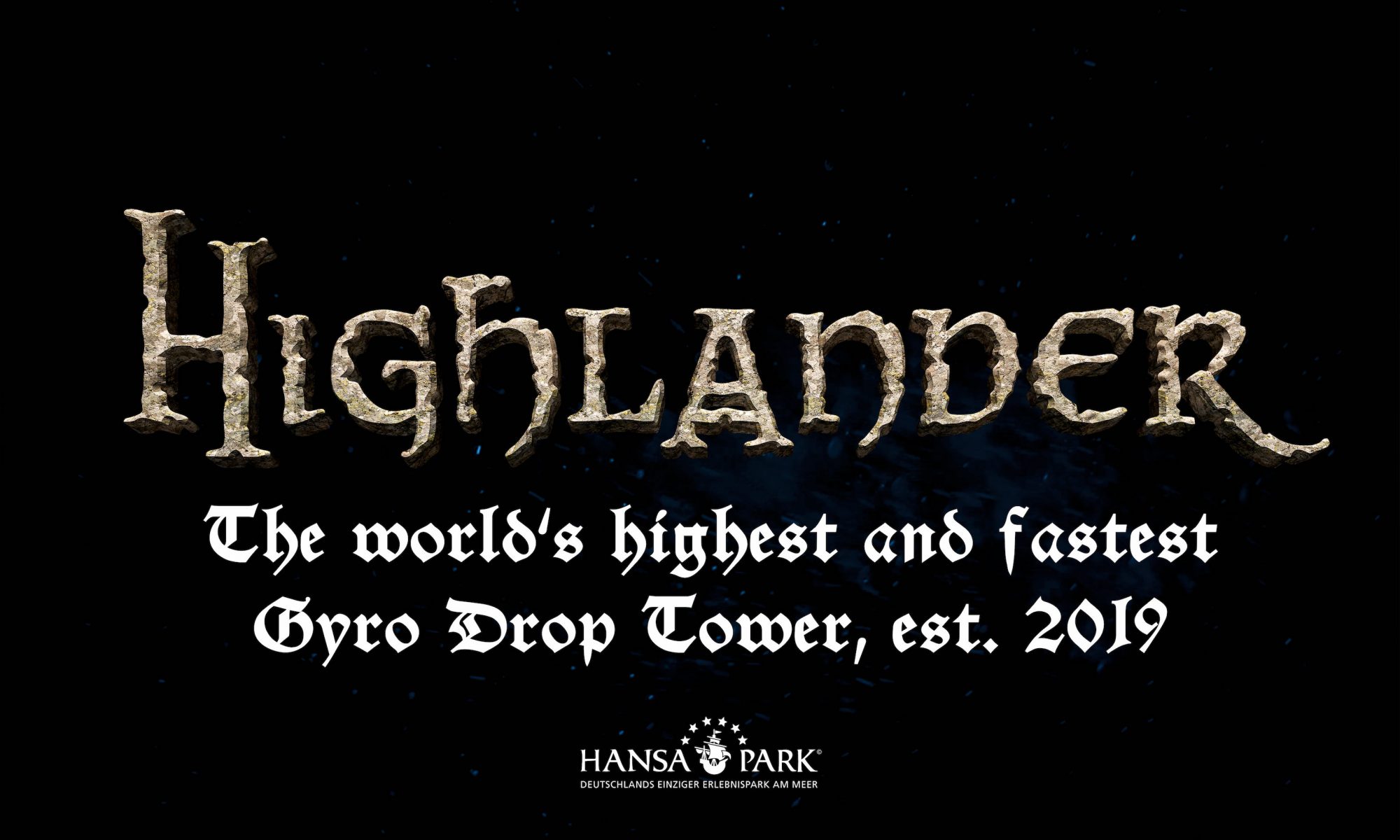 Highlander at Hansa-Park - The World's Highest Gyro Drop Tower ...
