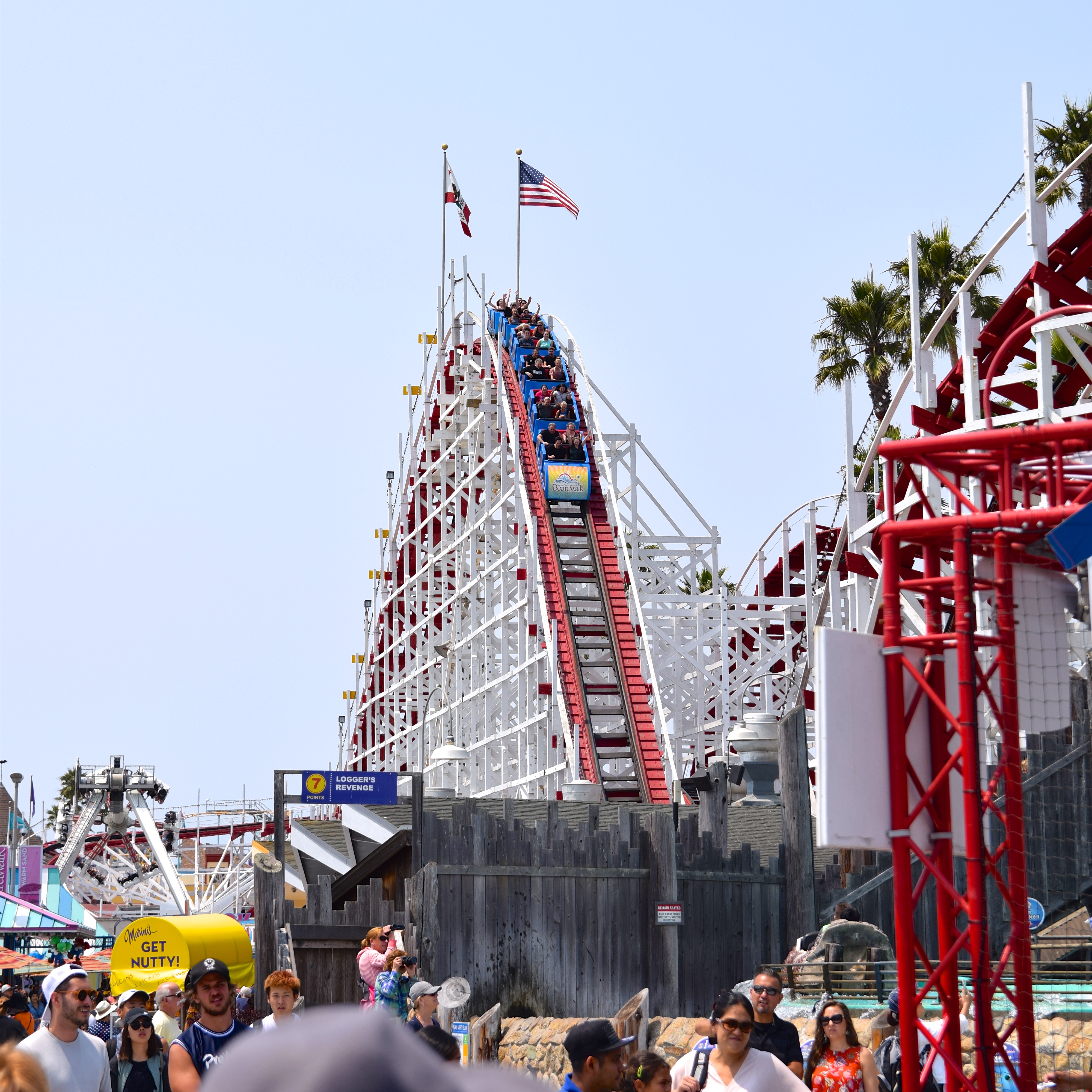 Santa Cruz Beach Boardwalk Rides