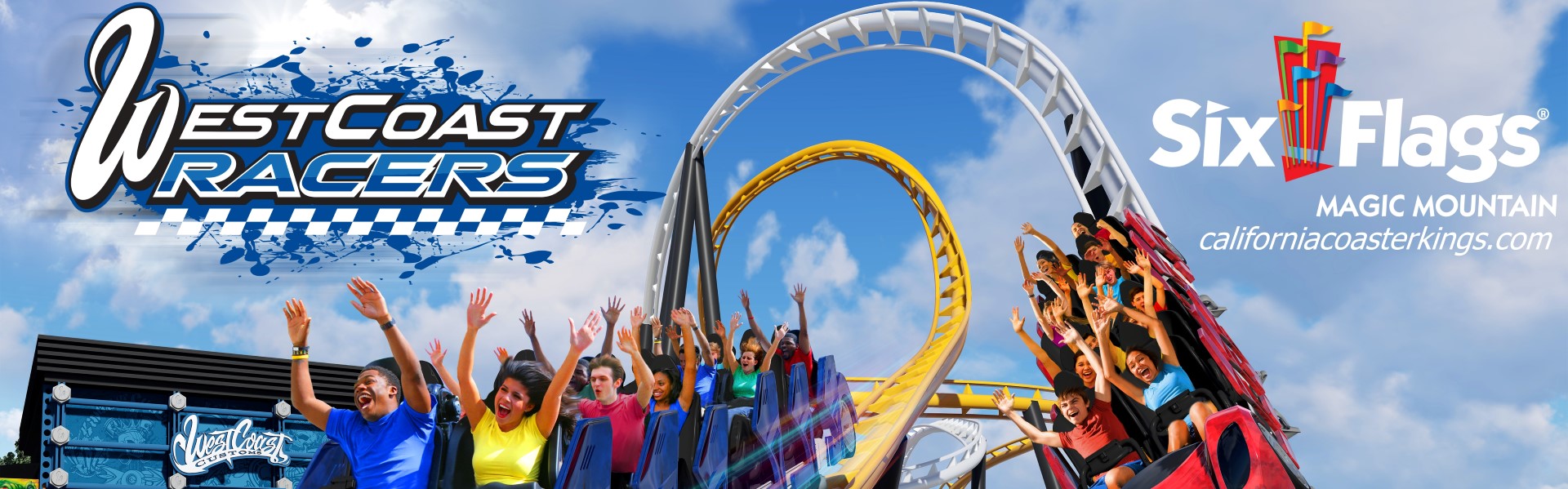 West Coast Racers - Quadruple Launch Racing Coaster - Coming to Six ...