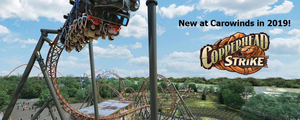 Copperhead Strike - New at Carowinds in 2019! - Coaster Kings