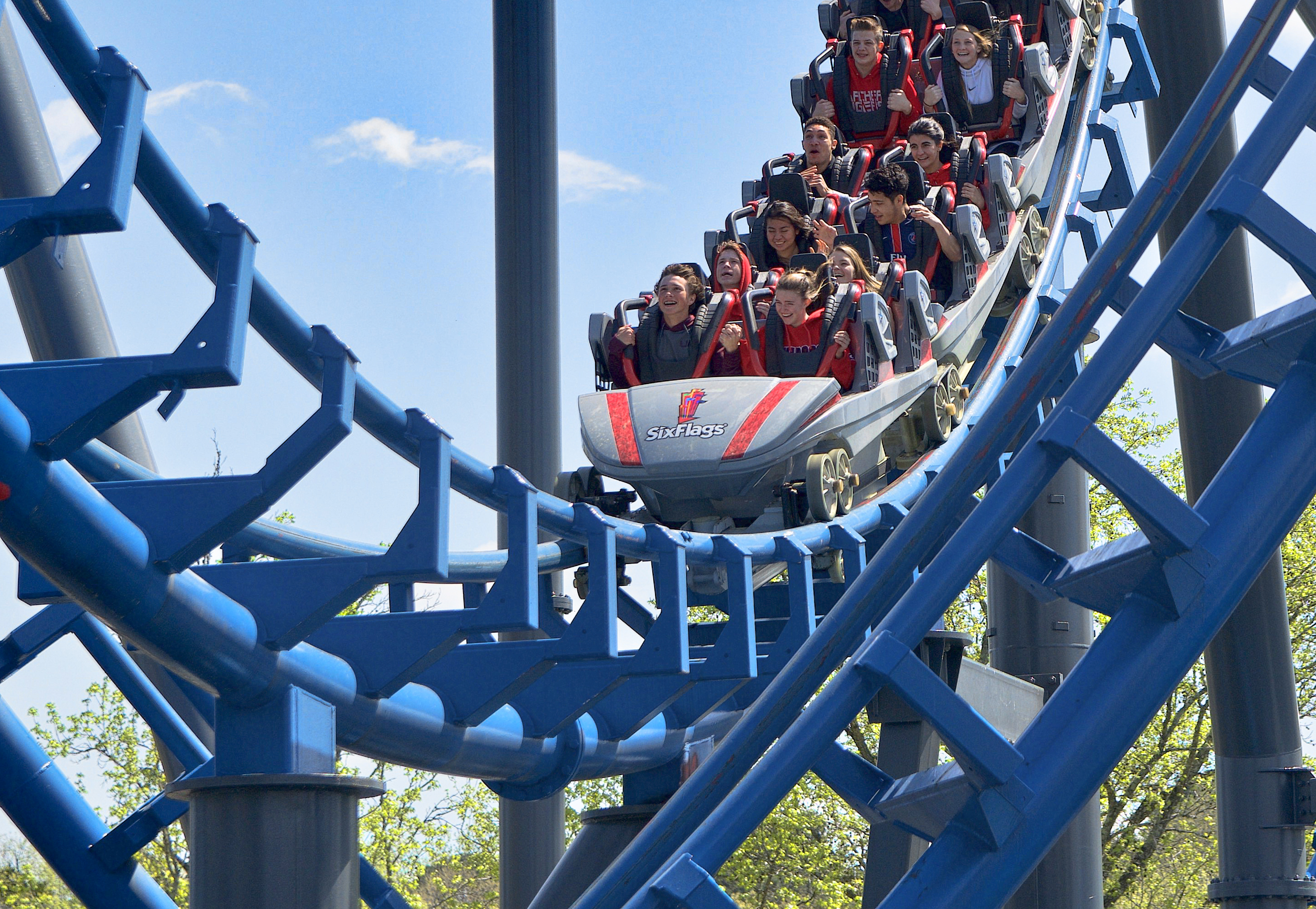 Six Flags Over Georgia: April 2019 - Coaster Kings