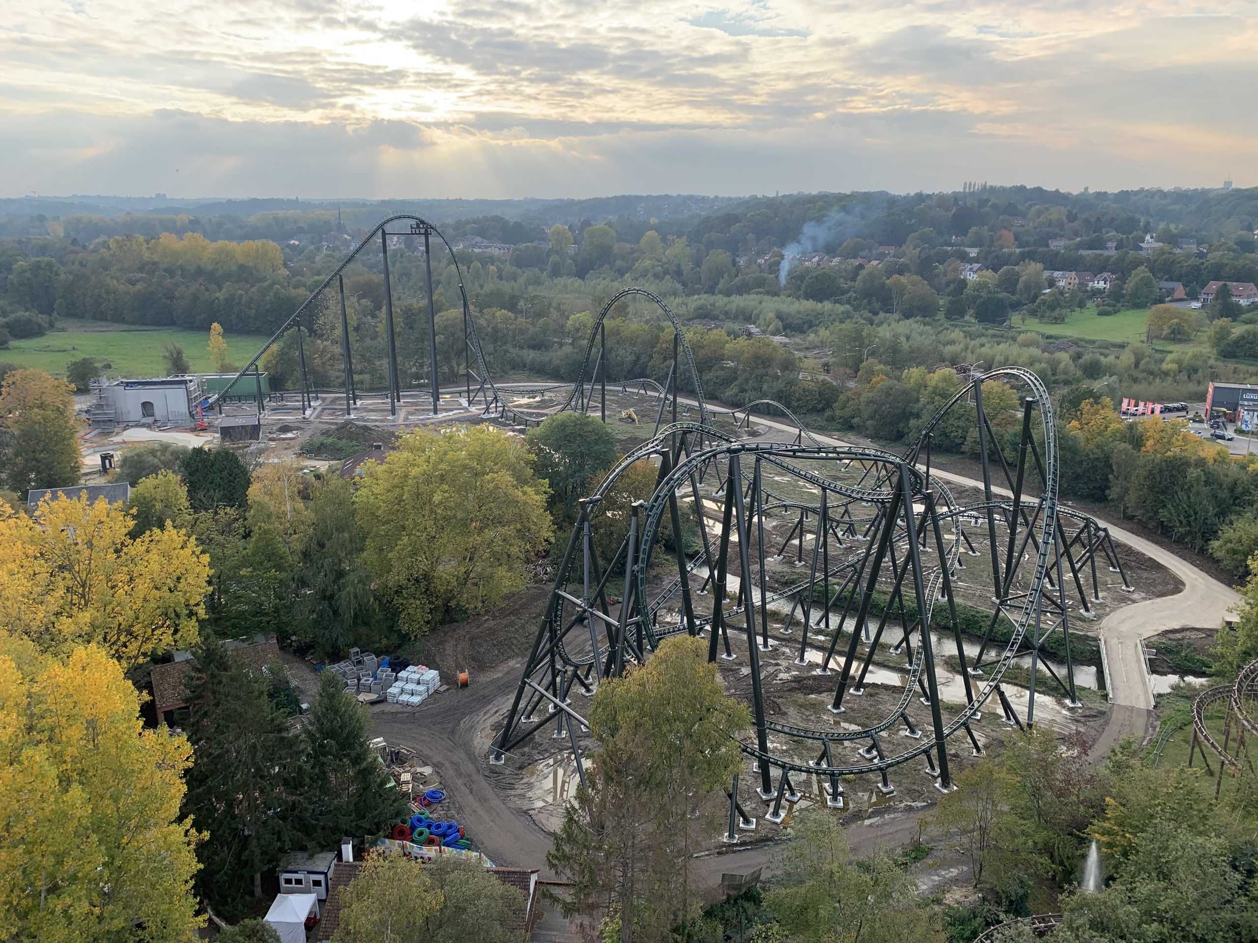 Mega Coaster Update - Walibi Belgium - October 2020 - Coaster Kings