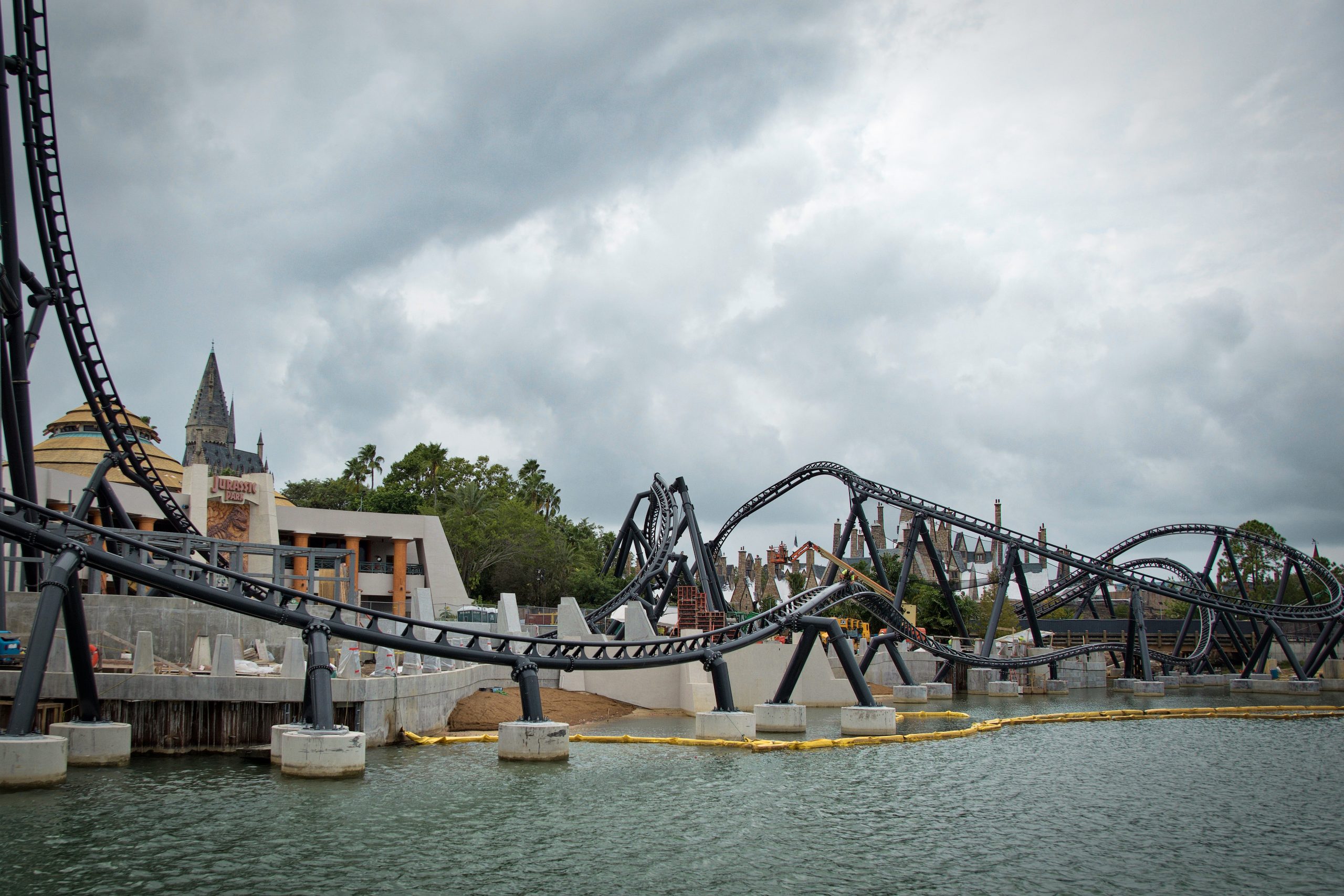 VelociCoaster Update - Universal's Islands of Adventure - Late October ...