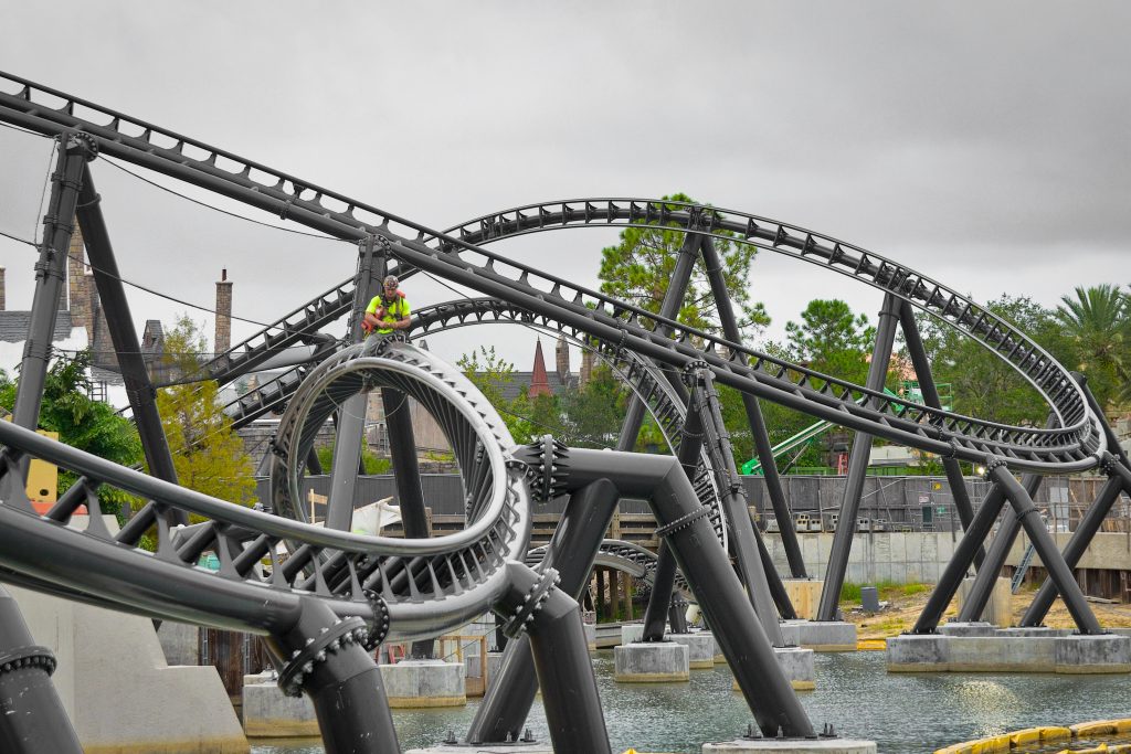 VelociCoaster Update - Universal's Islands of Adventure - Late October ...