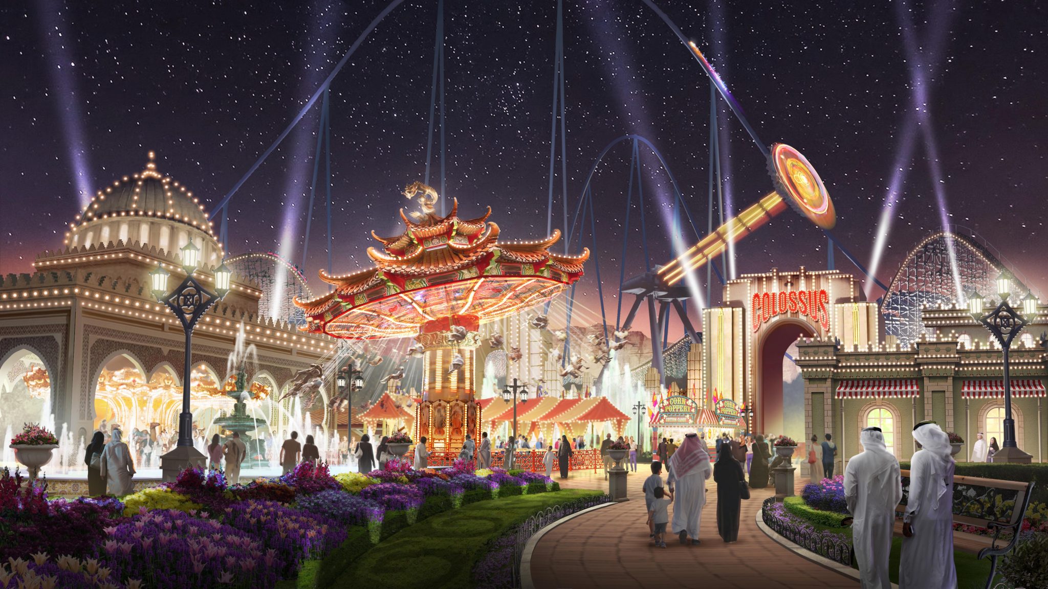 Six Flags Qiddiya and Falcon's Flight Detail Round-up - Coaster Kings