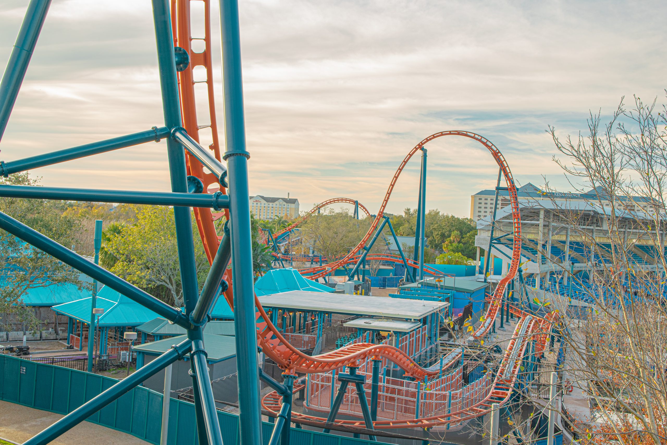 Ice Breaker Photo Update - Mid-January - SeaWorld Orlando - Coaster Kings