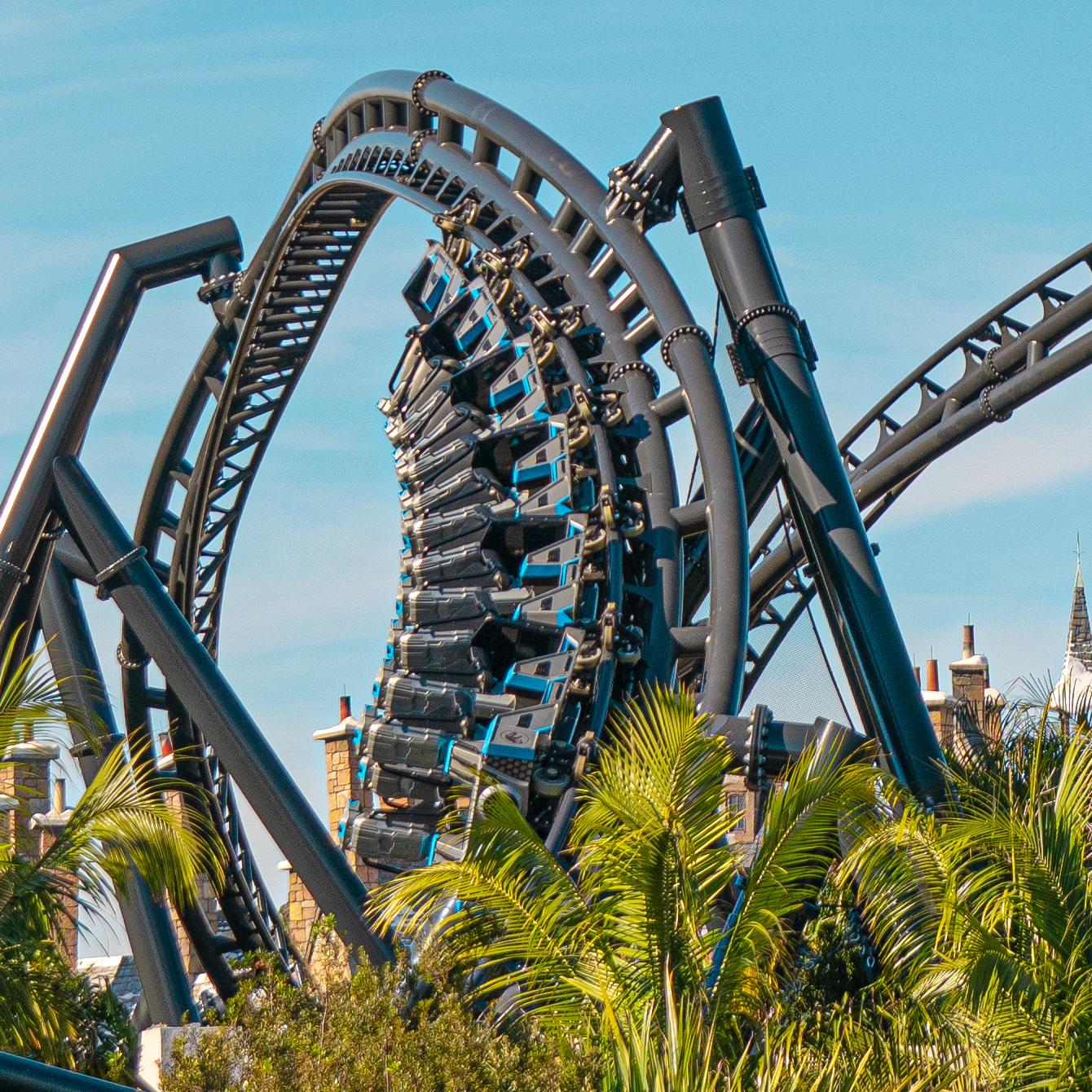 VelociCoaster Update - Lights/Testing - Mid-January 2021 - Coaster Kings