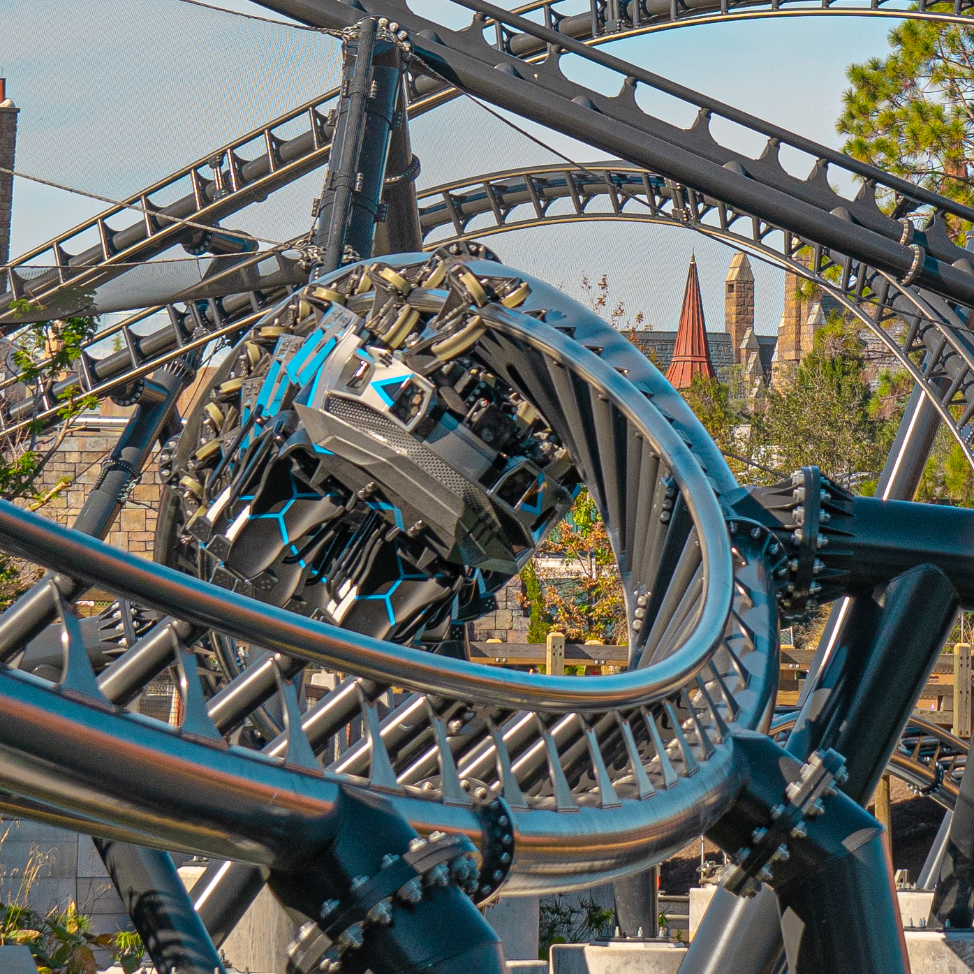 VelociCoaster Update - Lights/Testing - Mid-January 2021 - Coaster Kings