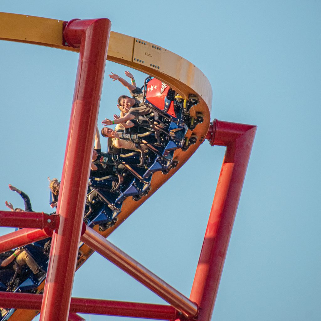 Everything Wonder Woman: Flight of Courage at Six Flags Magic Mountain ...