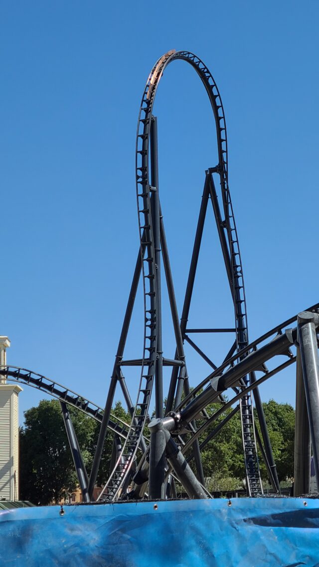 Parque Warner Madrid Batman Intamin Coaster Construction Update ...
